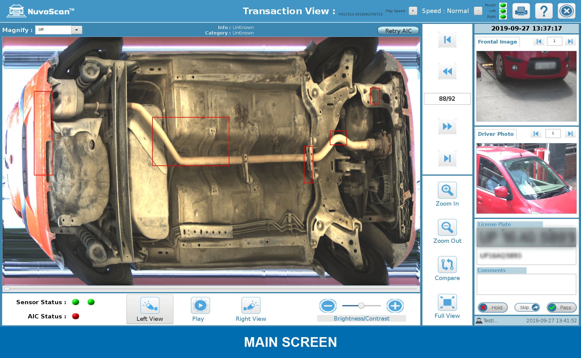 Under Vehicle Scanning System
